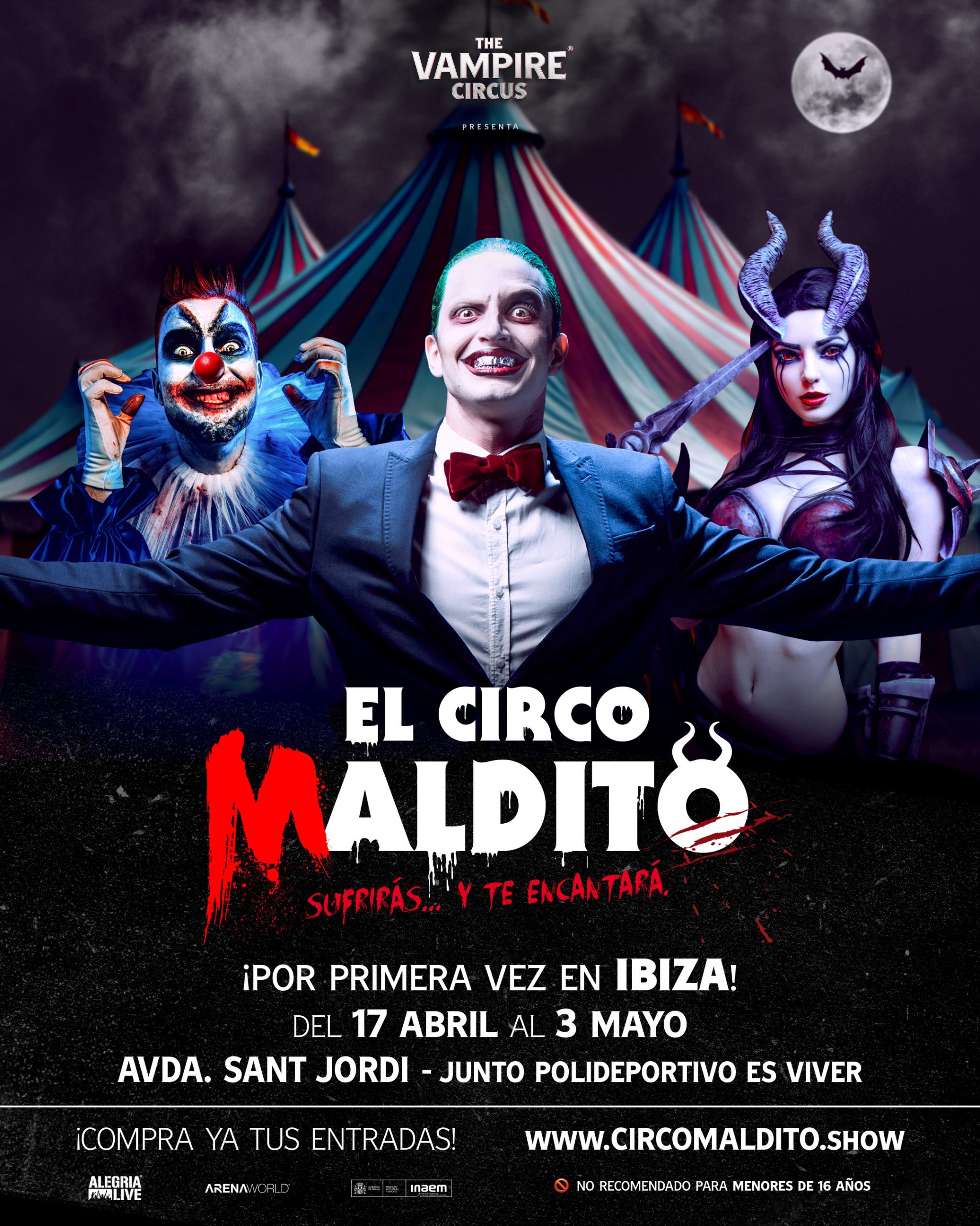Ibiza, ¿te atreves? El Circo Maldito llega por primera vez con un show ...